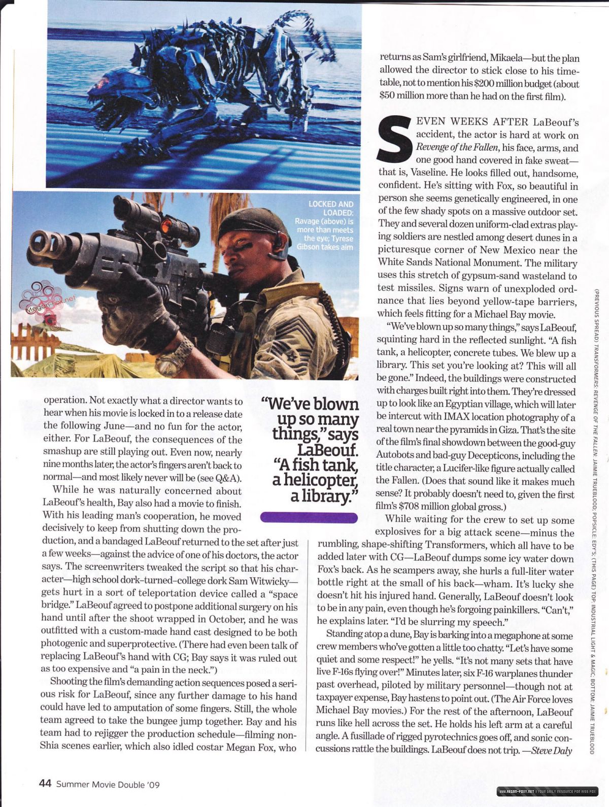 Entertainment Weekly - May - 03 - Megan Fox Pictures